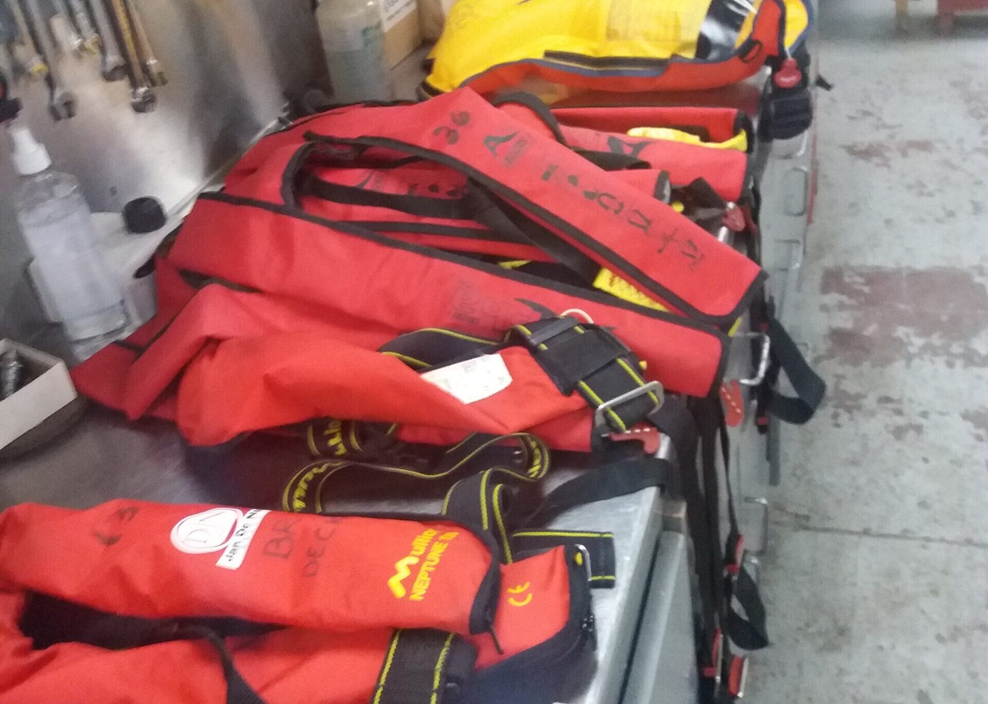 Lifejacket inspection - SEMINSA